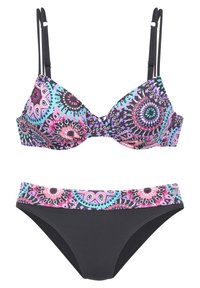 LASCANA SET - Bikini - lila bedruckt/paars - Zalando.be