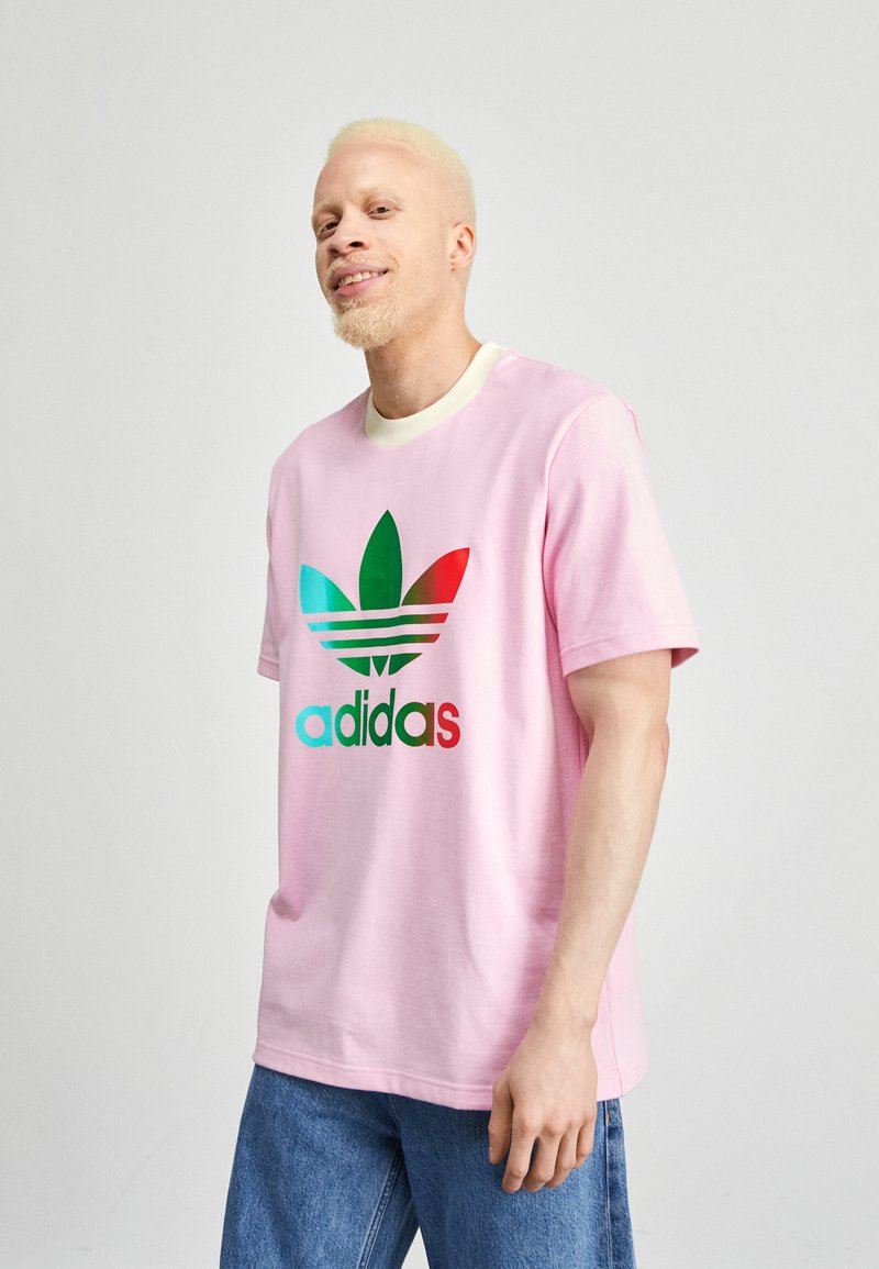 adidas Originals ADICOLOR 70S PREMIUM TREFOIL - Print T-shirt - true ...