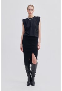 Second Female GHITA - Top - black/schwarz - Zalando.de