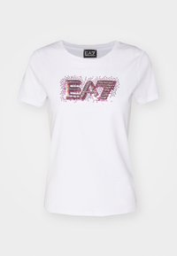 EA7 Emporio Armani T-Shirt print - bianco/weiß - Zalando.at