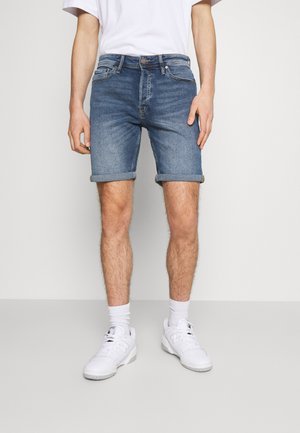 Jack & Jones JJIRICK JJICON - Jeans Short / cowboy shorts - blue denim/bluedenim - Zalando.dk