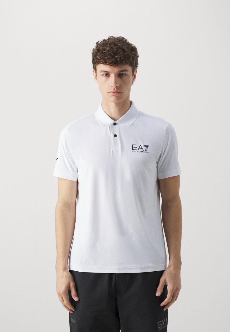 EA7 Emporio Armani MULTI SPORT - Polo shirt - white - Zalando.ie