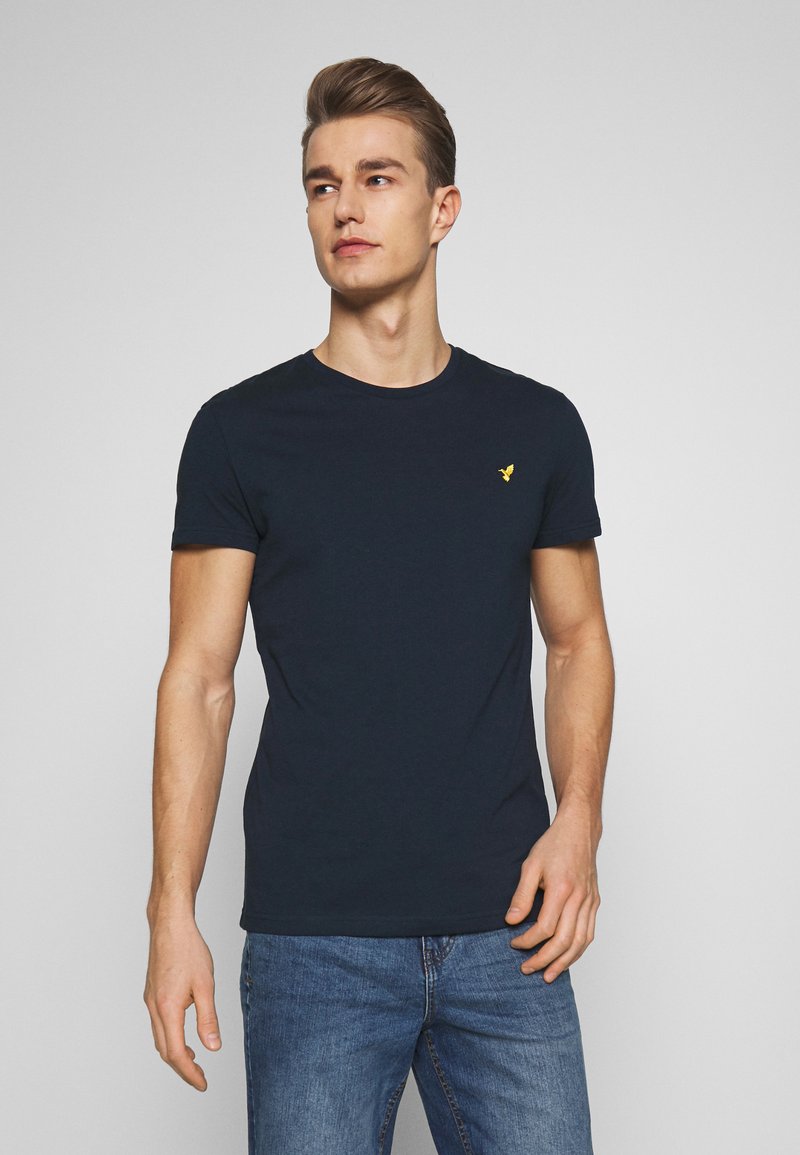 Pier One Basic T-shirt - dark blue - Zalando.co.uk