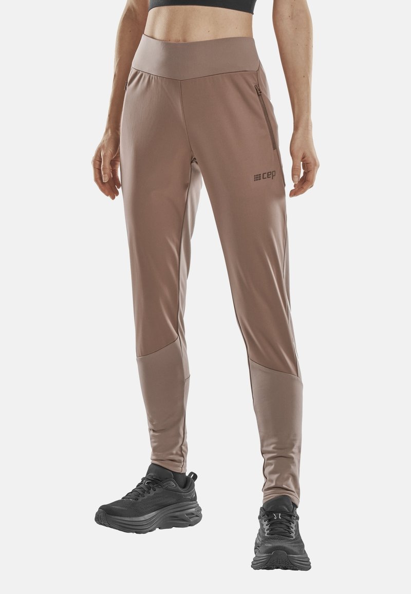CEP COLD WEATHER PANTS RUNNING WOMEN - Tights - brown/braun - Zalando.at