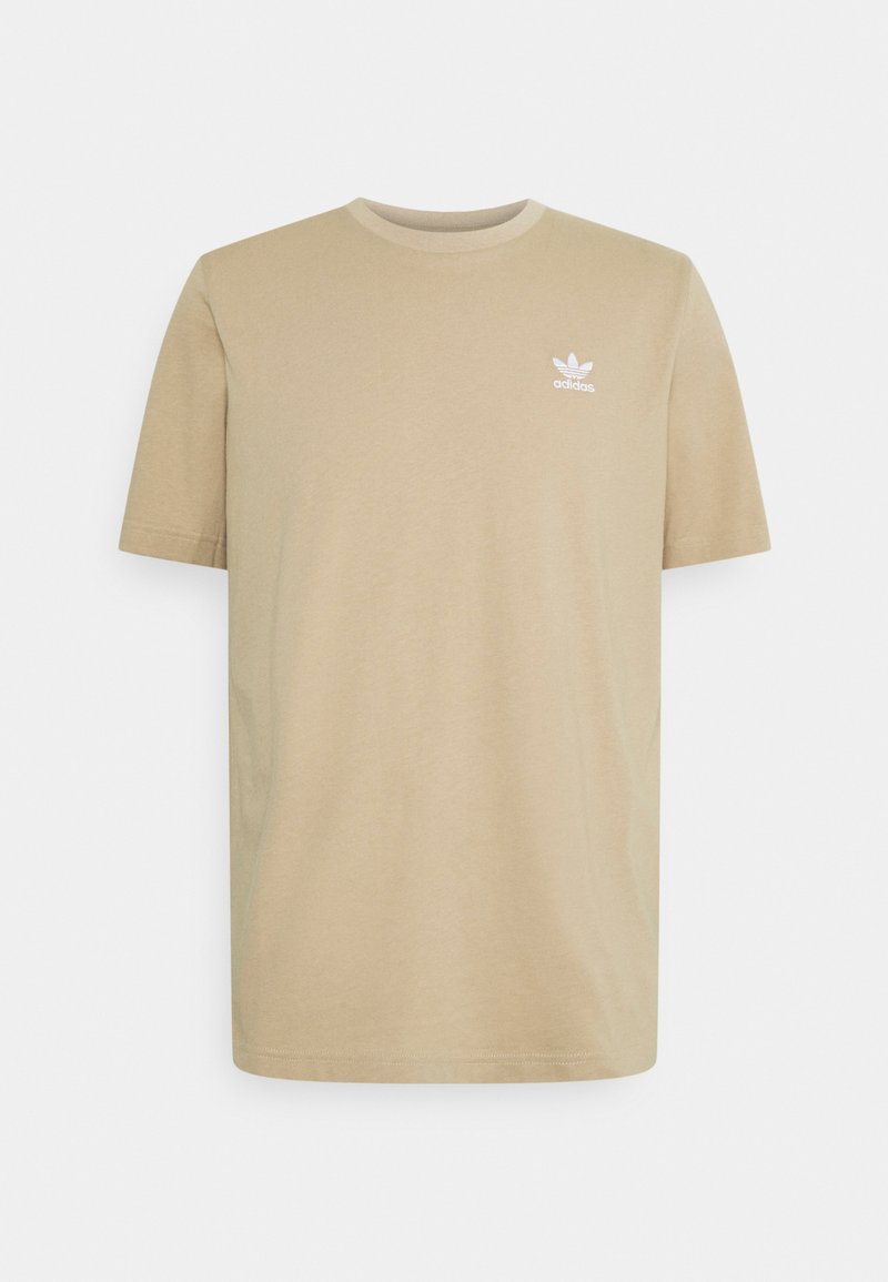 adidas Originals ESSENTIAL TEE UNISEX - Jednoduché tričko - beige tone ...