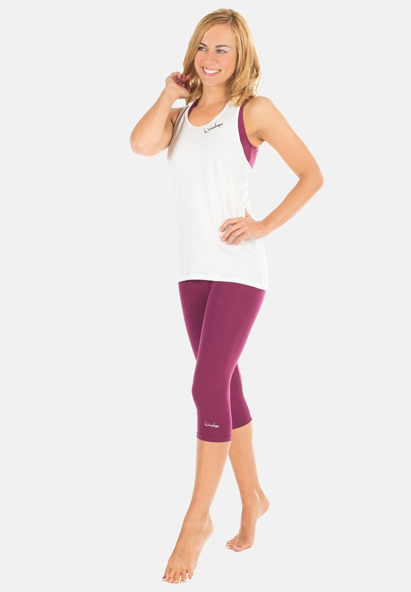 Winshape 3/4 sportsbukser - berry love/bær - Zalando.dk