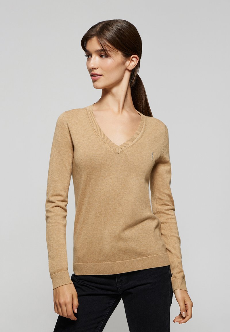 Polo Club RIGBY GO - Jumper - caramel/beige - Zalando
