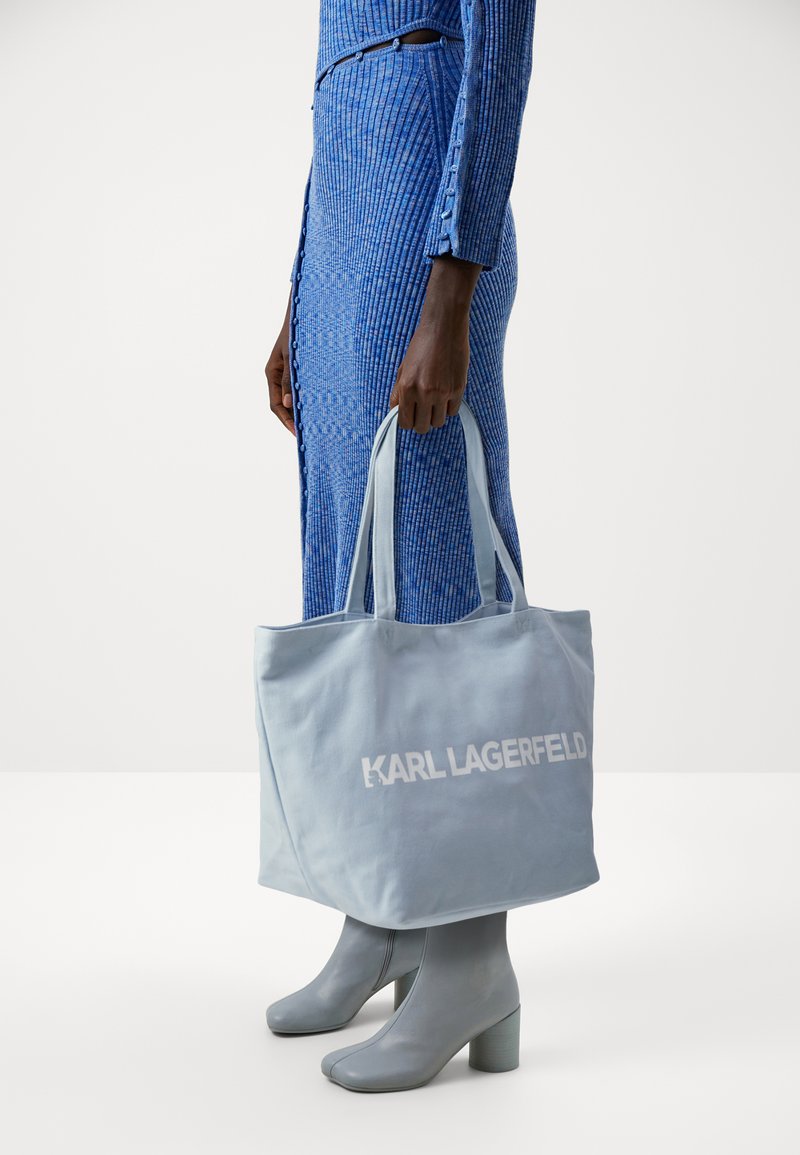 KARL LAGERFELD Tote bag - arctic blue/blue - Zalando.ie