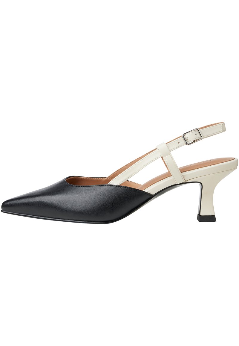 NEWD.TAMARIS SLING - Classic heels - black comb/black - Zalando.ie