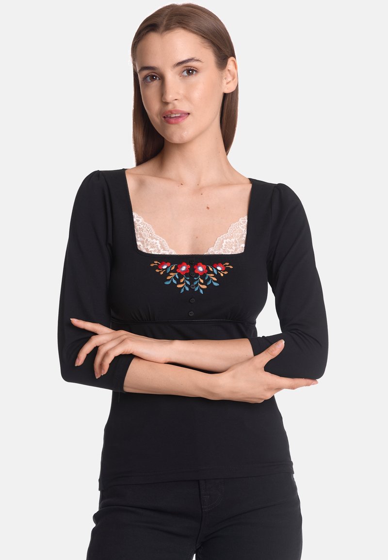 Vive Maria MEADOW LOVE - Langarmshirt - schwarz - Zalando.de