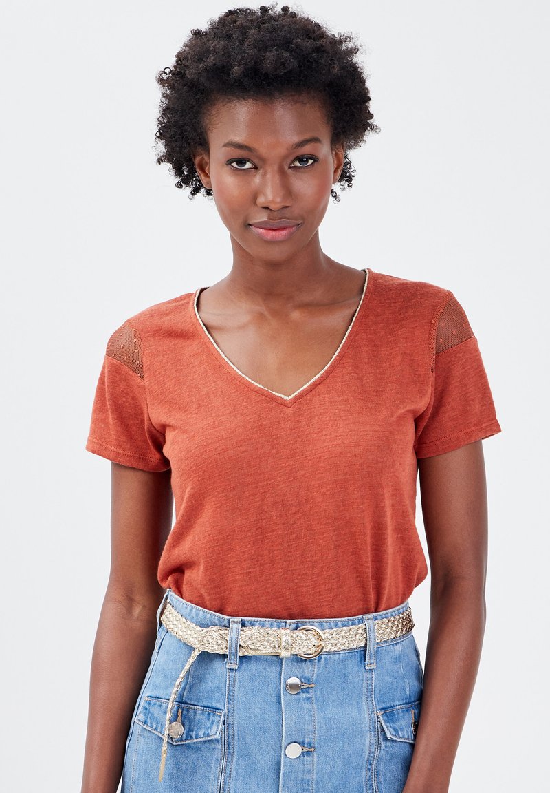 Cache Cache Camiseta estampada - marron cognac/coñac - Zalando.es