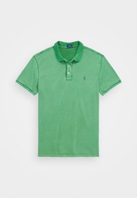 Polo Ralph Lauren CUSTOM FIT SPA TERRY POLO SHIRT - Polo - harbor ...