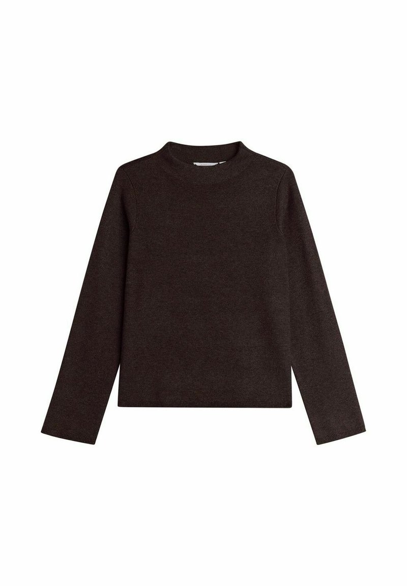 Dobber BILLIE SWEATER - Stickad tröja - dk brown/brun - Zalando.se
