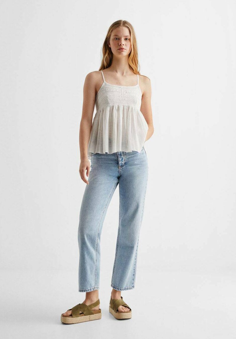 Mango Kids MERCURIO - Linne - off white/offwhite - Zalando.se