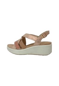 Enval Soft Sandalen met sleehak - sand/beige - Zalando.nl