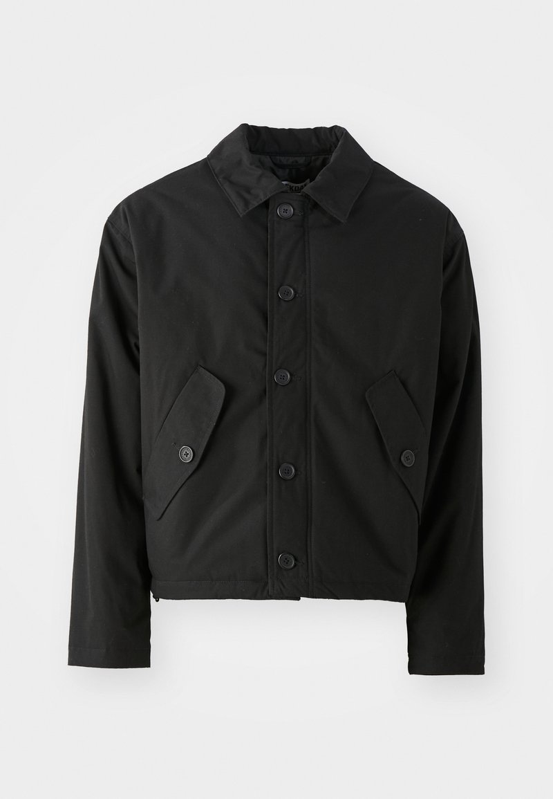 Weekday ANDY RELAXED JACKET - Chaqueta fina - black/negro - Zalando.es