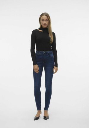 LTB AMY X ELLERY UNDAMAGED WASH - Jeans Skinny Fit - dark grey ...