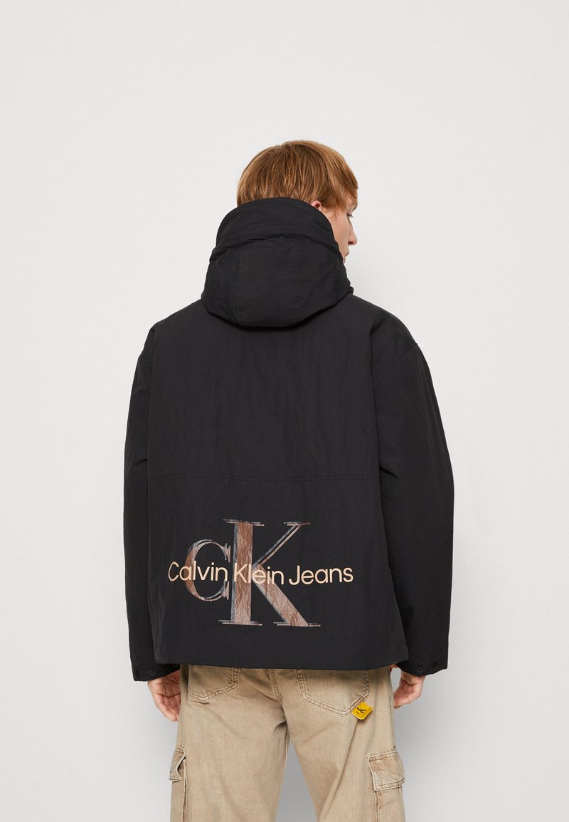 Calvin Klein Jeans ARCHIVAL MONOLOGO - Light jacket - black - Zalando