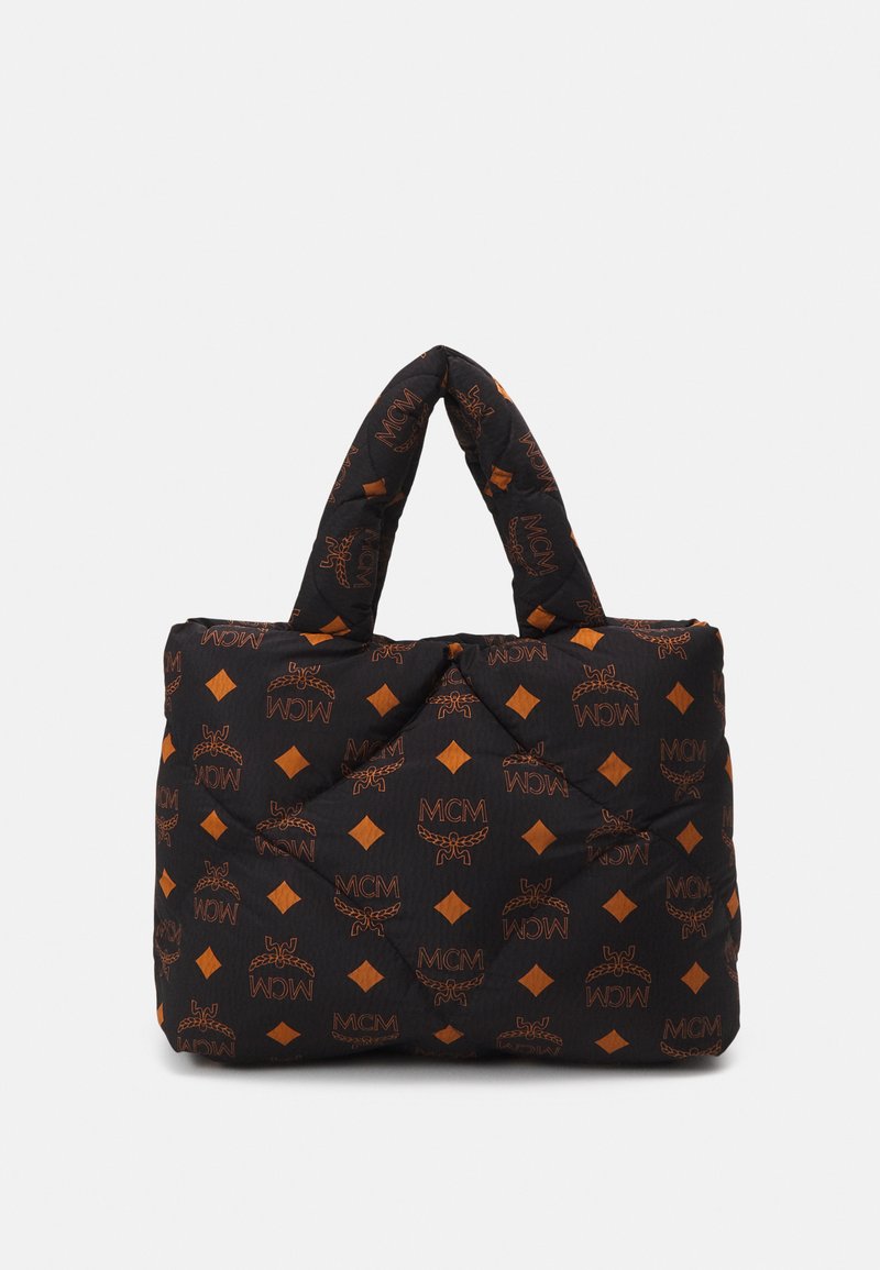 MCM MUNCHEN TOTE LARGE - Shopping Bag - black/schwarz - Zalando.ch