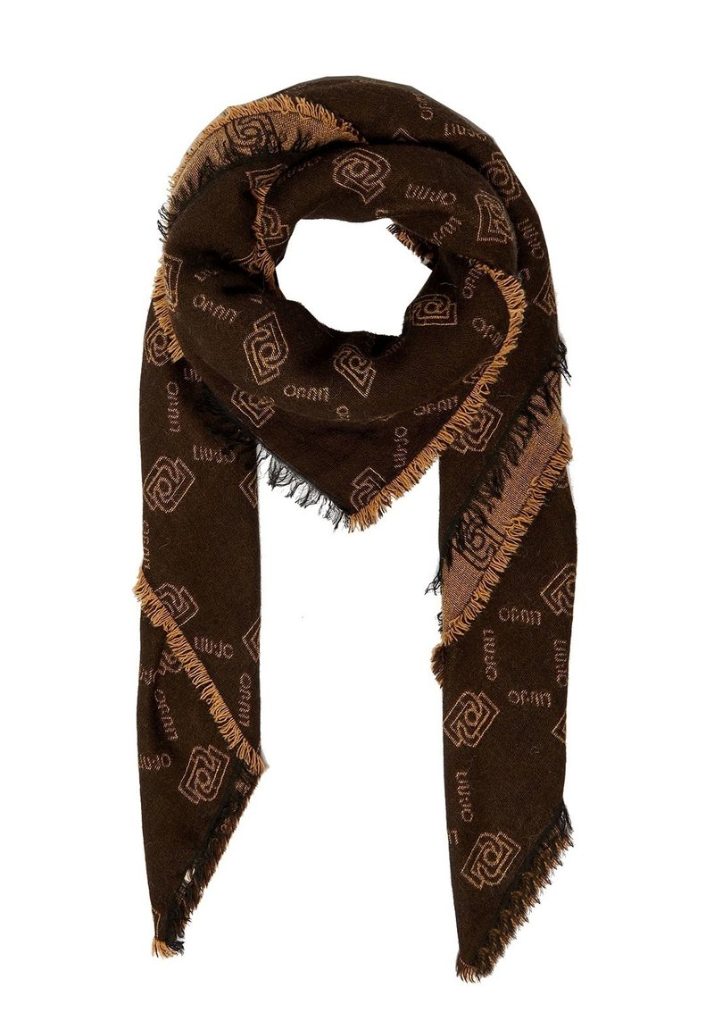 LIU JO MONOGRAM ALLOVER - Sjaal - marrone/bruin - Zalando.nl