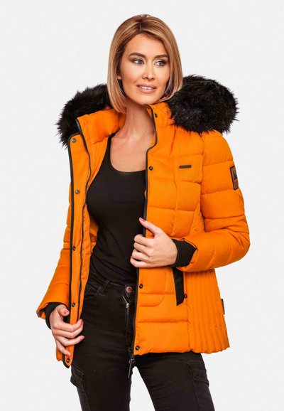 Marikoo UNIQUE - Winterjacke - burnt orange/ocker - Zalando