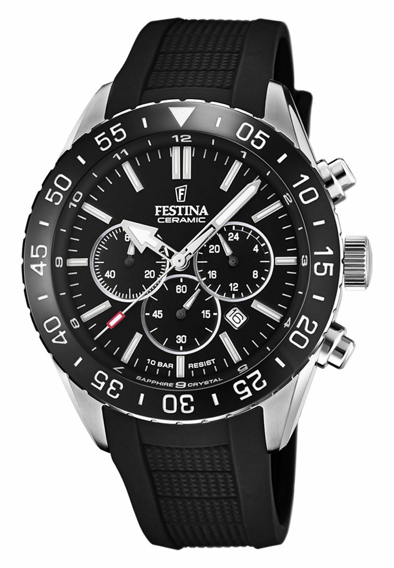 Festina CERAMIC - Montre à aiguilles - black/noir - ZALANDO.BE
