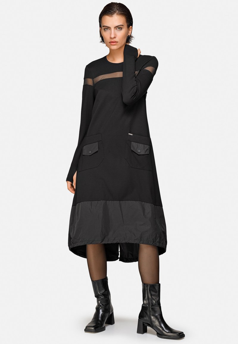 HELMIDGE A LINIEN MIDI - Jersey dress - schwarz/black - Zalando.ie
