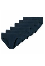 Schiesser 6 PACK SUPERMINI 95 5 ORGANIC - Slip - navy/dunkelblau - Zalando.de
