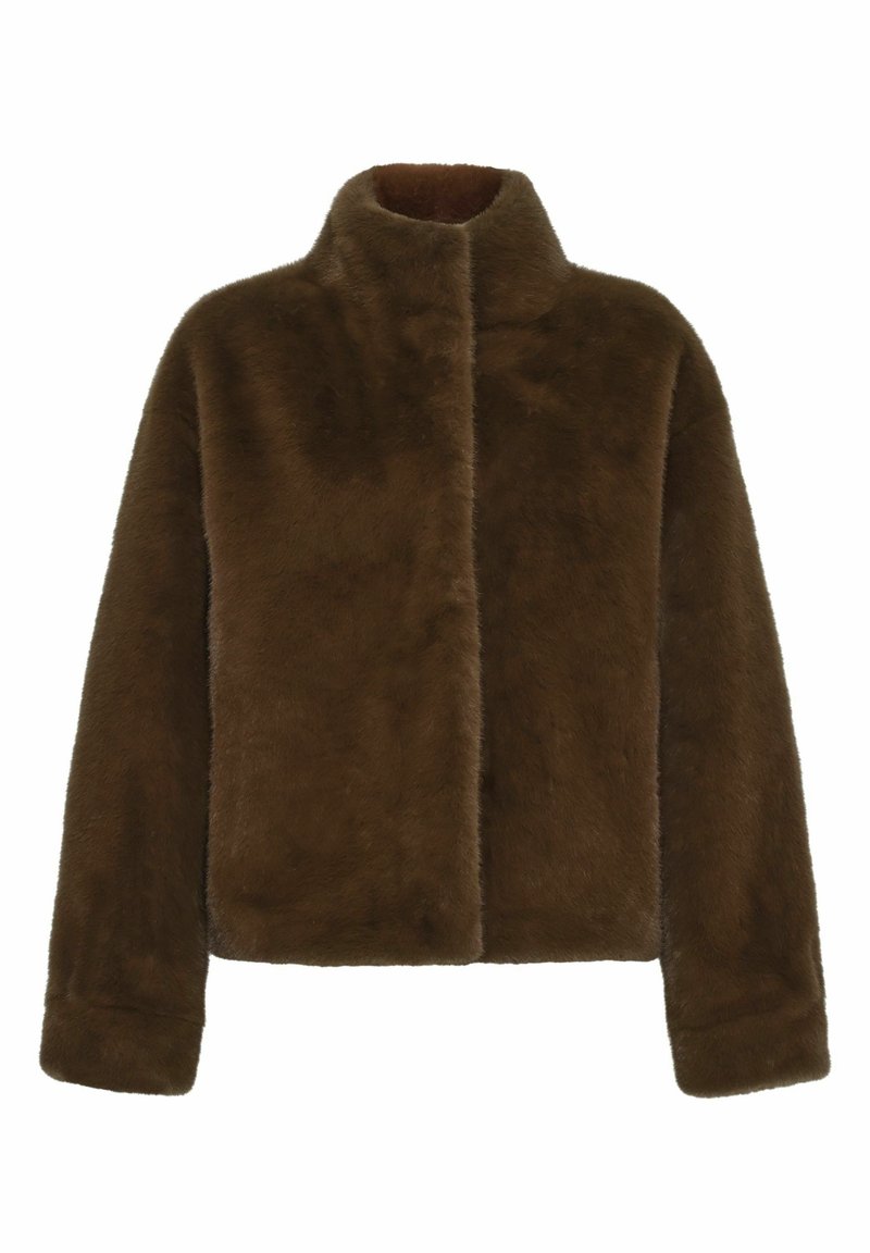 Moves KARA - Winterjas - fossil/donkerbruin - Zalando.nl