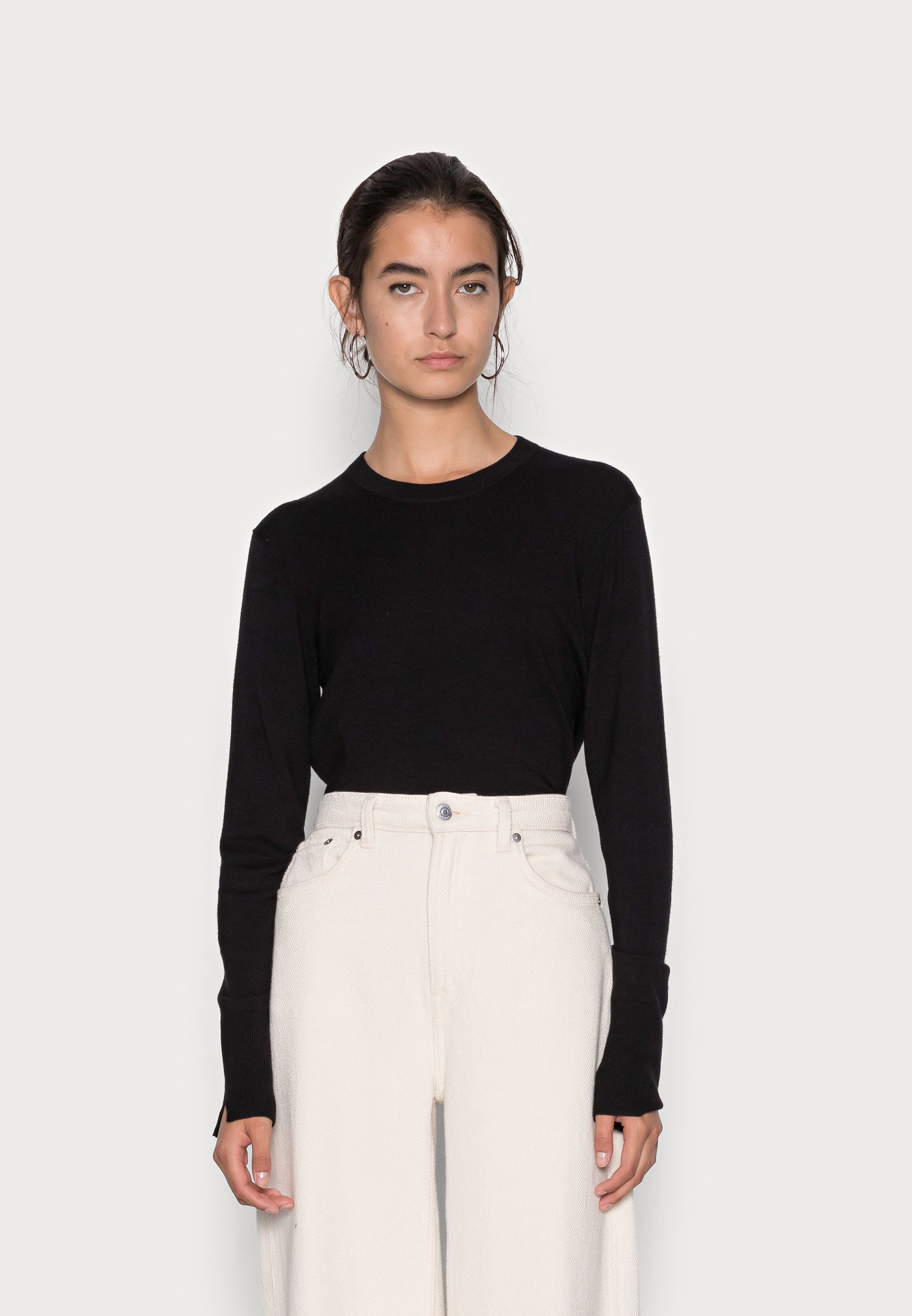 JJXX JXLARA LS SOFT CREW NECK Strickpullover Black schwarz Zalando de JJXX JXLARA LS SOFT CREW NECK Strickpullover Black schwarz Zalando de