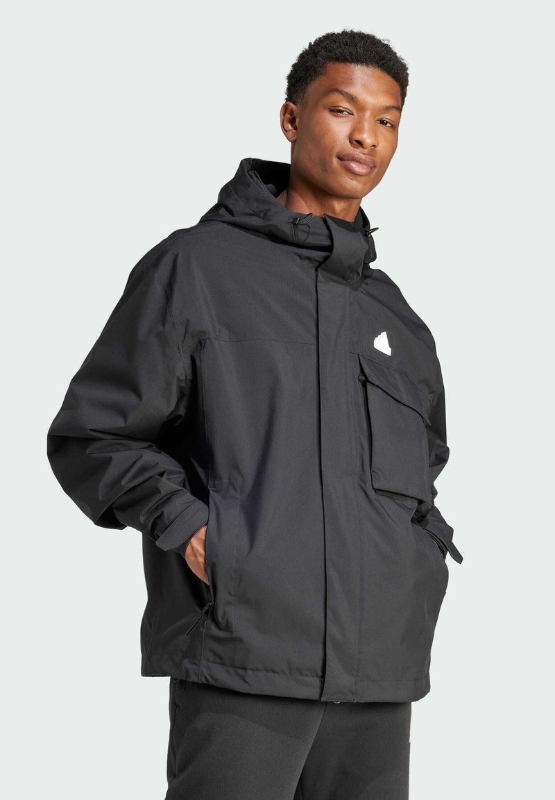adidas Sportswear CITY ESCAPE RAIN.RDY - Outdoor jacket - black ...