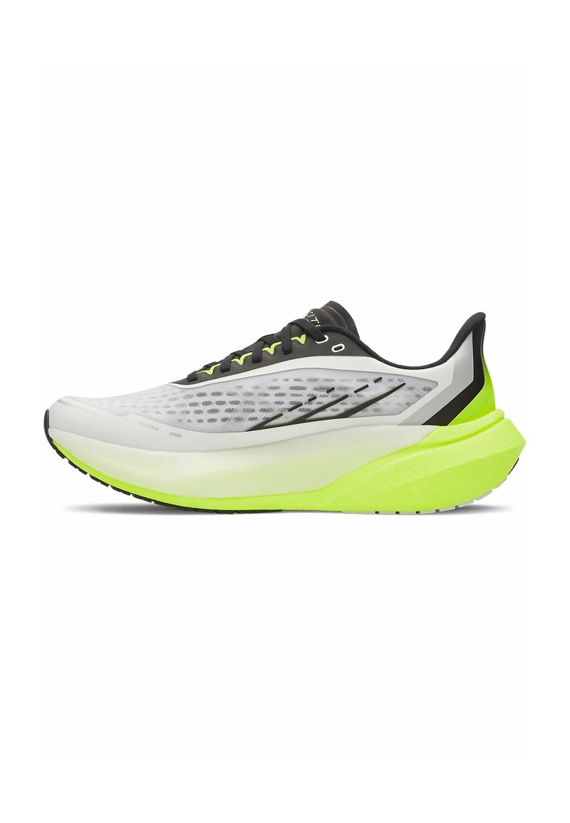 Under Armour VELOCITI DISTANCE - Road running shoes - white/white - Zalando