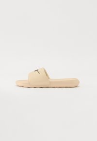 Nike Sportswear VICTORI ONE SLIDE LOGO - Hjemmesko - sanddrift/black ...