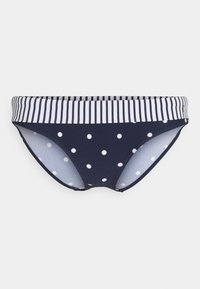s.Oliver BIK PANTS BAND AUDREY - Bikini-Hose - navy/white/dunkelblau ...