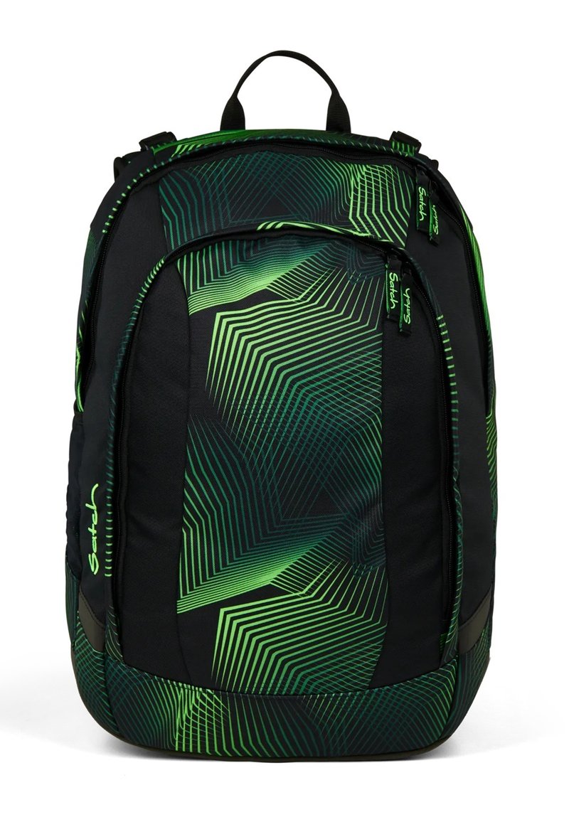 Satch Tagesrucksack - schwarz/schwarz meliert - Zalando.de