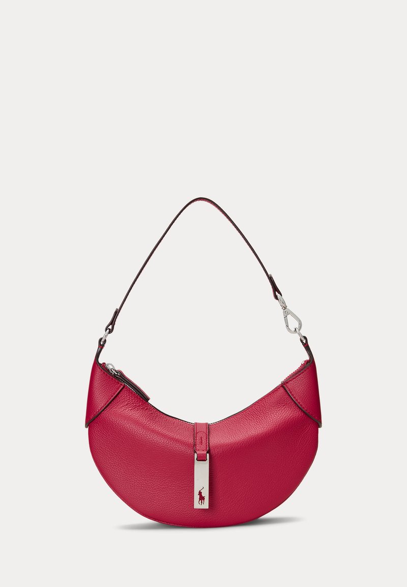 Polo Ralph Lauren SHOULDER BAG SMALL - Handbag - raspberry/pink - Zalando