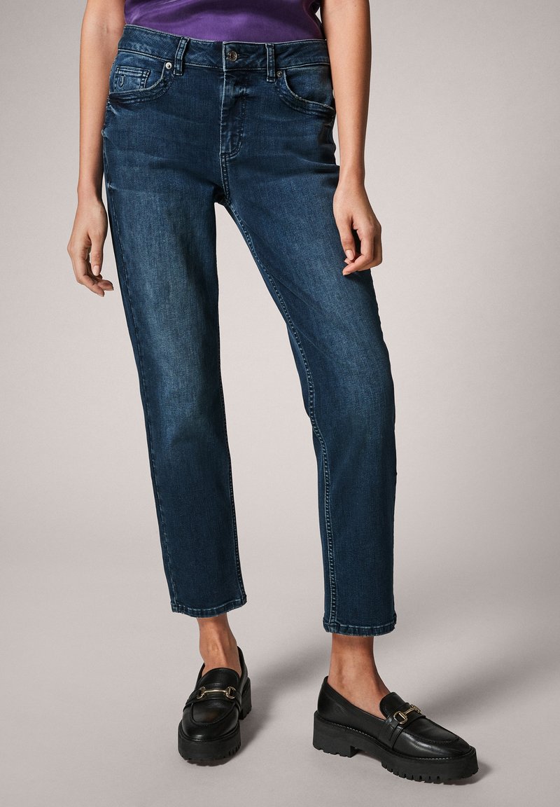 comma Jeans Relaxed Fit - dark blue/dark-blue denim - Zalando.ch