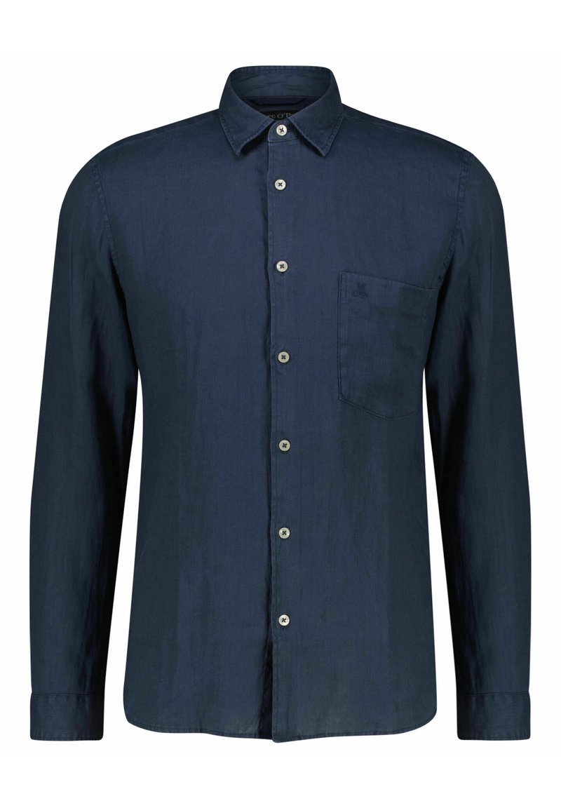 Marc O'Polo Formal shirt - moon stone/blue - Zalando.de