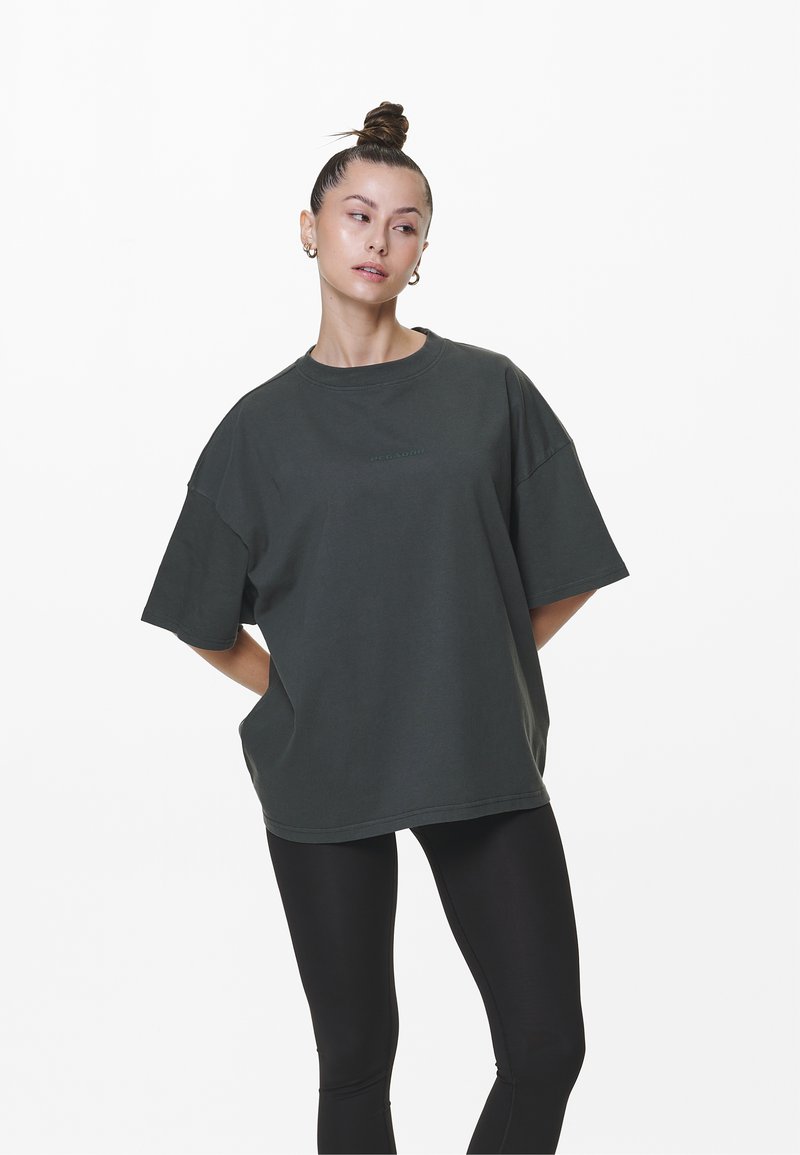 Pegador BEL AIR HEAVY OVERSIZED TEE - T-Shirt basic - washed sage green/grün - Zalando.de