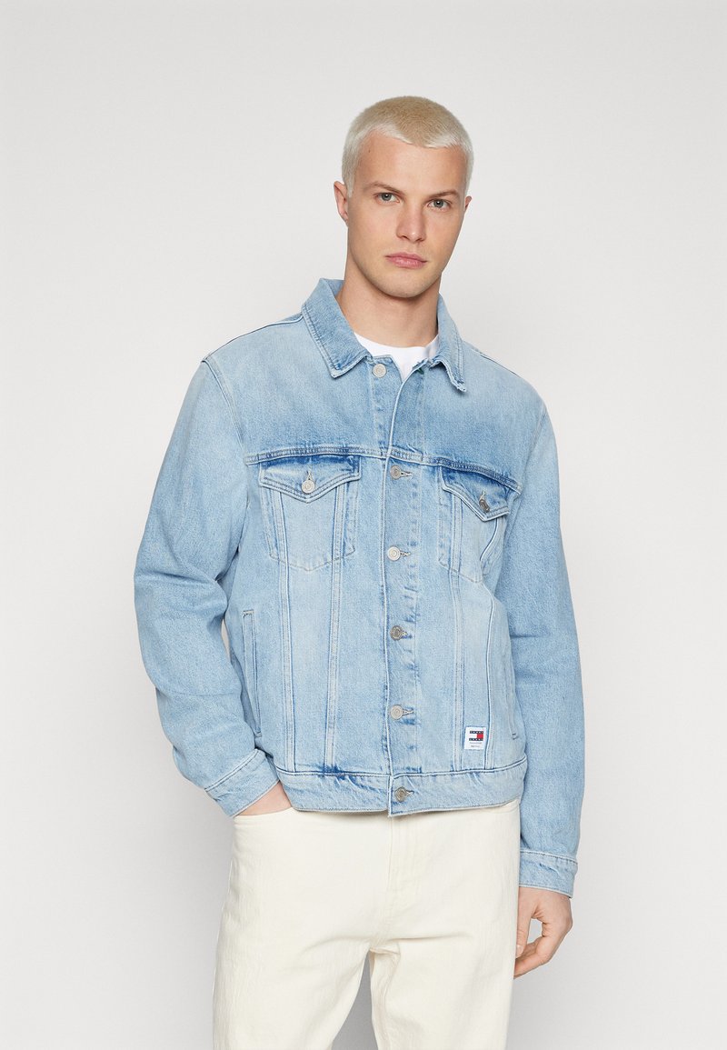 Tommy Jeans RYAN - Denim jacket - denim light/light-blue denim - Zalando.ie