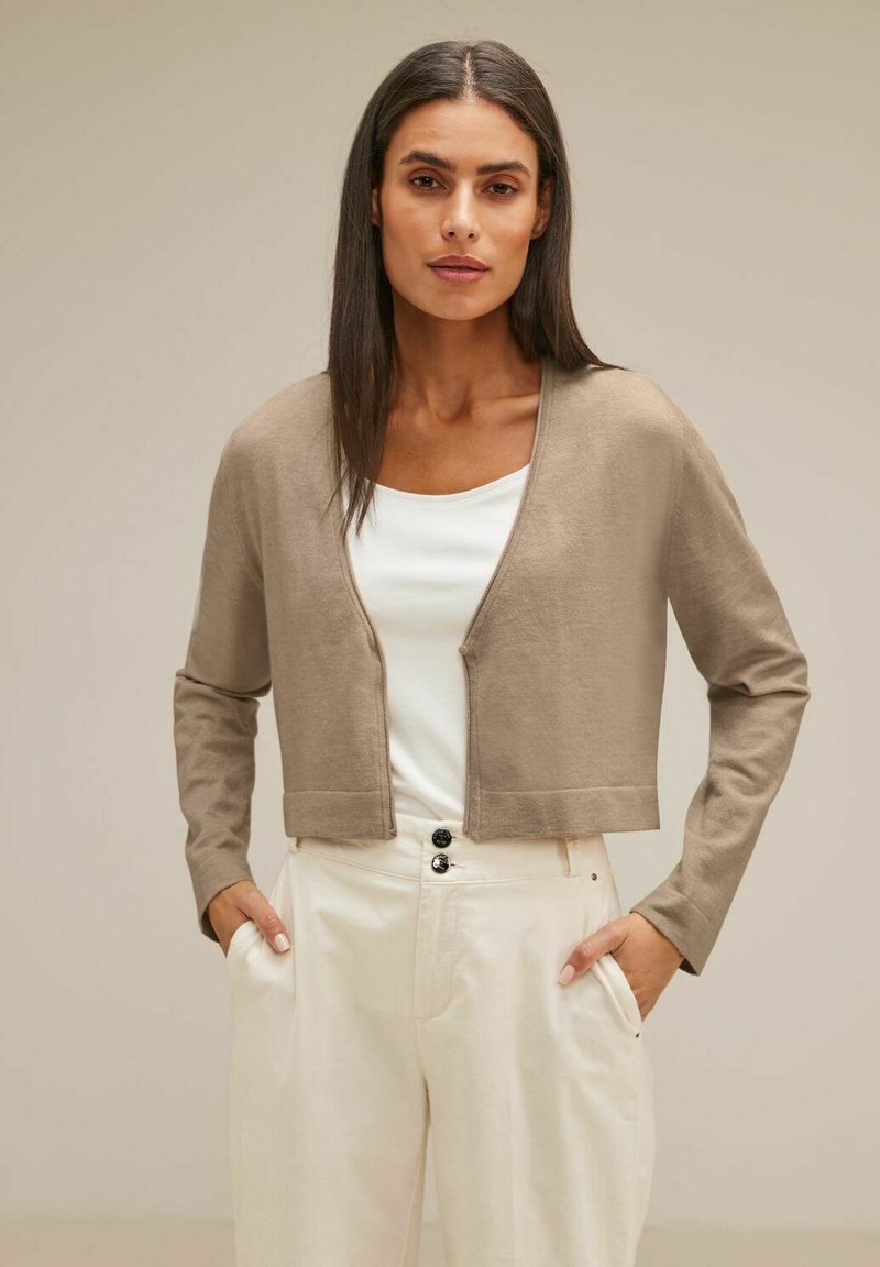 Street One KURZER - Cardigan - beige/sabbia - Zalando.it