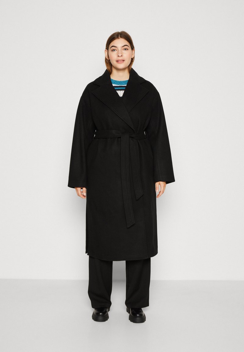 Anna Field Curvy Manteau classique - black/noir - ZALANDO.BE