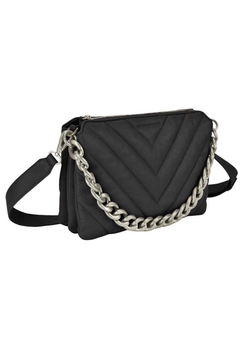 Les Visionnaires VERA Q - Across body bag - black - Zalando
