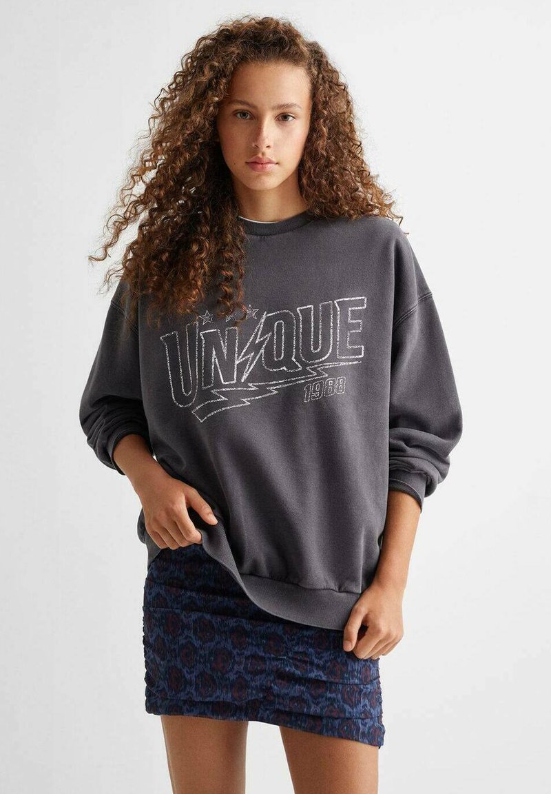 Mango Kids UNIQUE - Sweatshirt - charcoal/anthrazit - Zalando.de