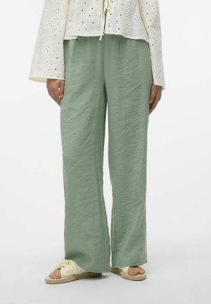 Kaffe DACIA AMBER - Broek - poison green/groen - Zalando.nl