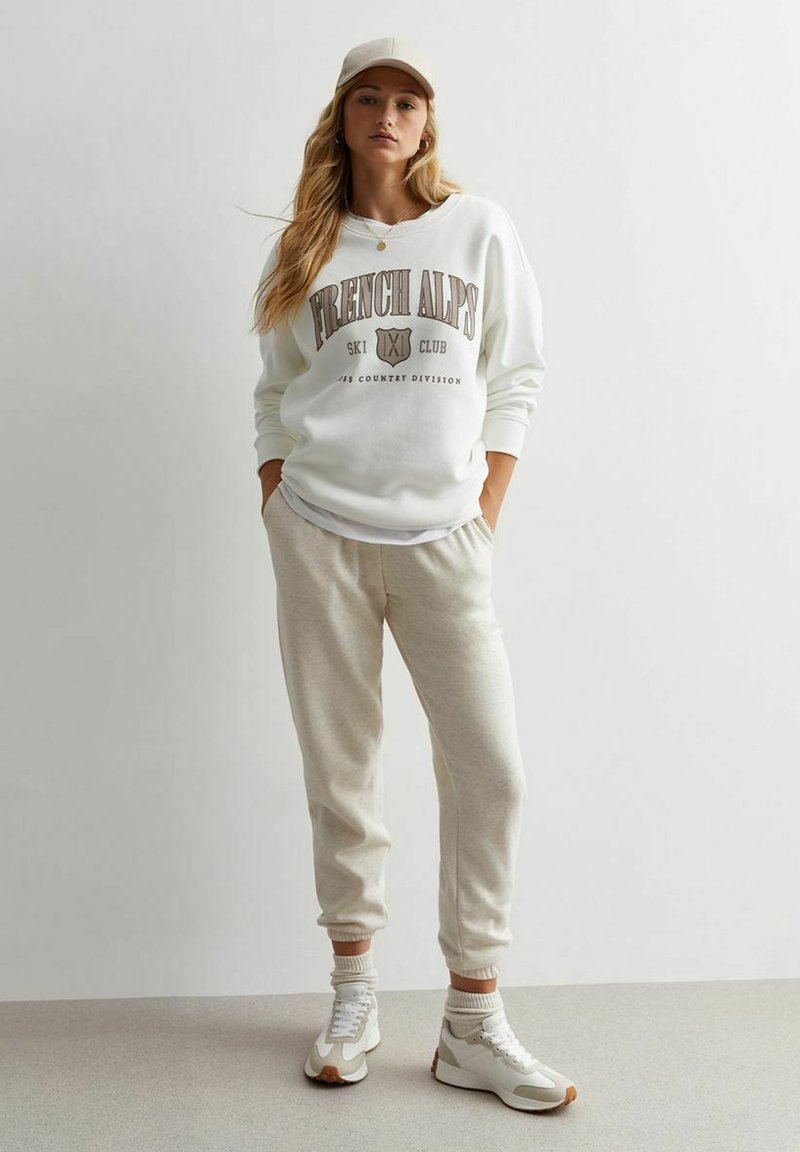 New Look FRENCH ALPS LOGO - Sweatshirt - off white/offwhite - Zalando.de
