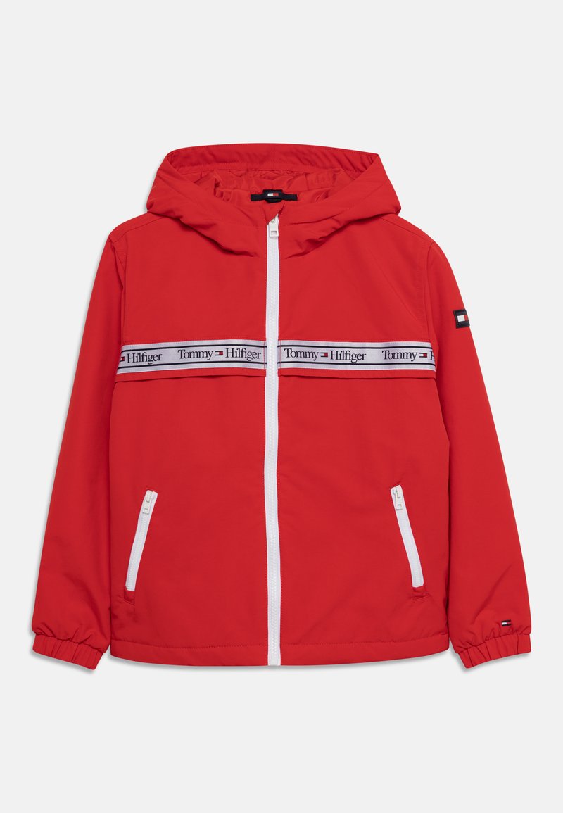 Tommy Hilfiger HERO TAPE UNISEX - Light jacket - deep crimson/red - Zalando