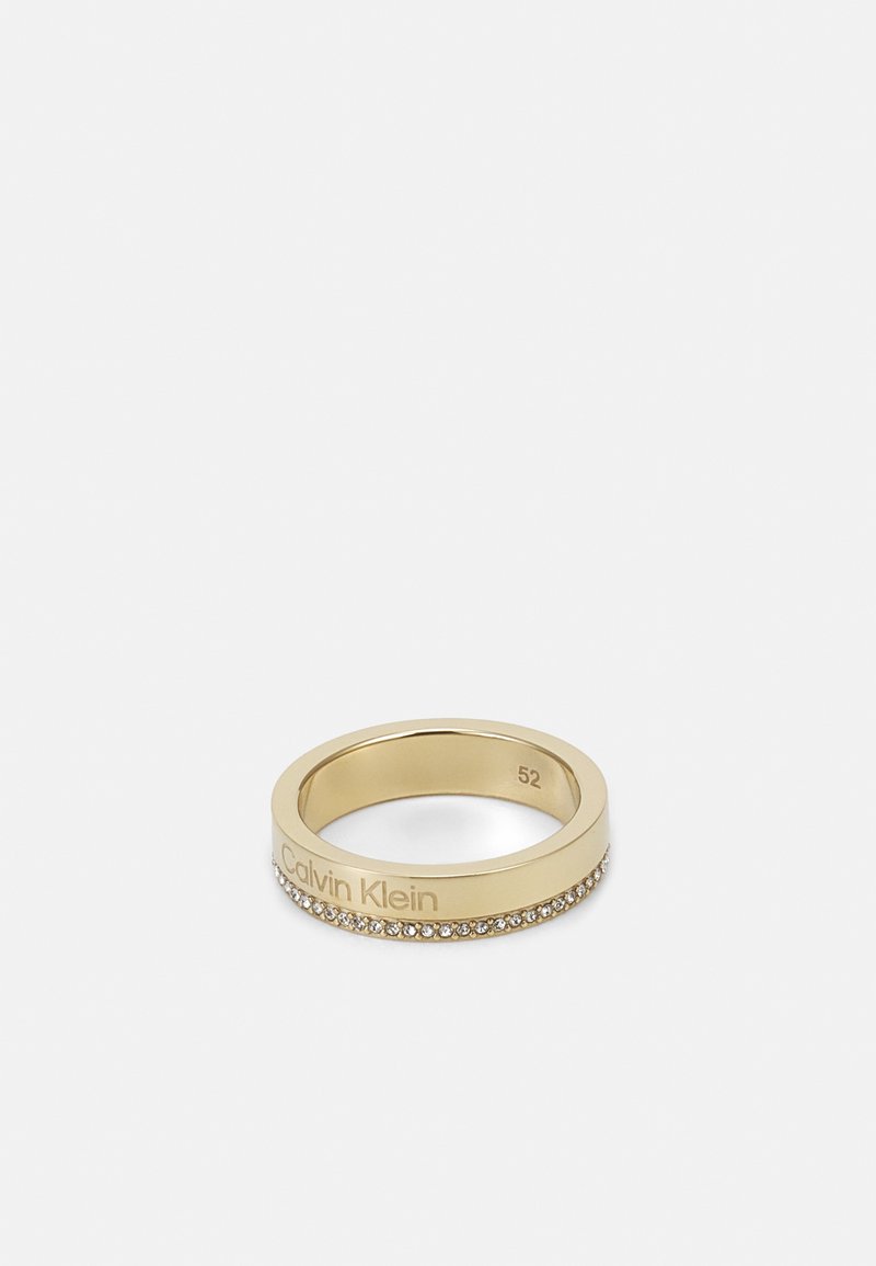 Calvin Klein MINIMAL LINEAR - Ring - gold-coloured/goldfarben - Zalando.de