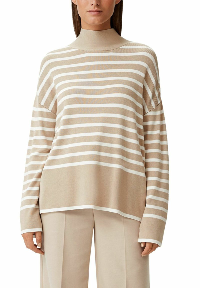 comma Strickpullover - beige - Zalando.de