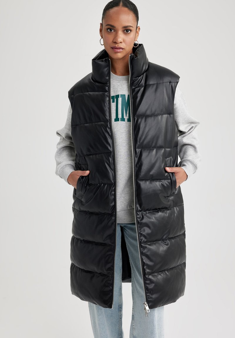 DeFacto Weste - black/schwarz - Zalando.at